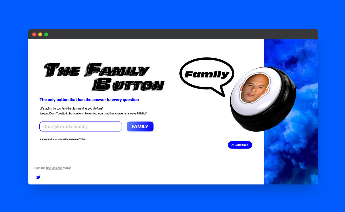 The Family Button